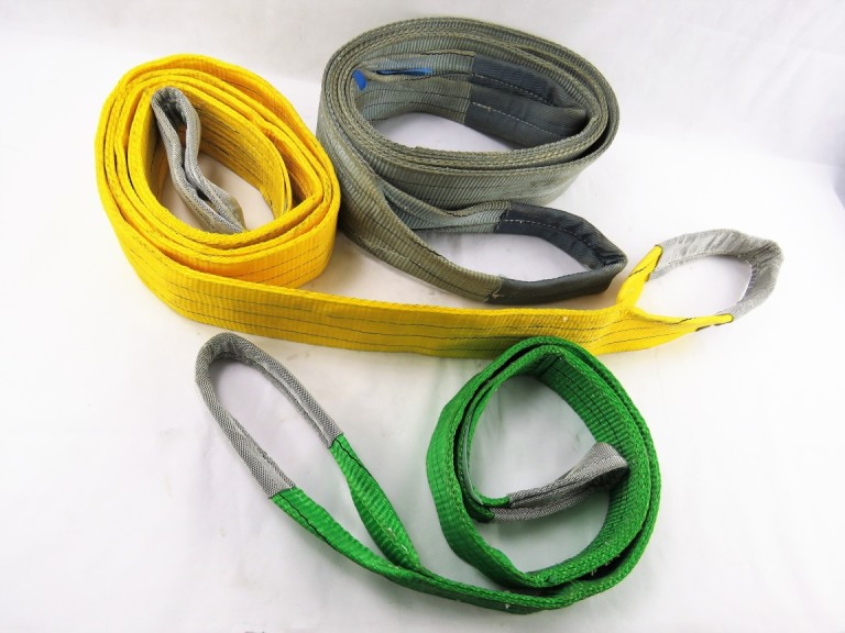 Sling Flat Webbing 2 Metres Green - Wayne Spicer